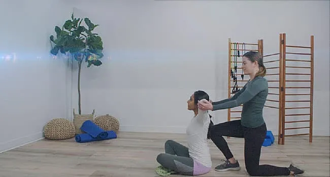 Simple Partner Stretches for Arms and Shoulders